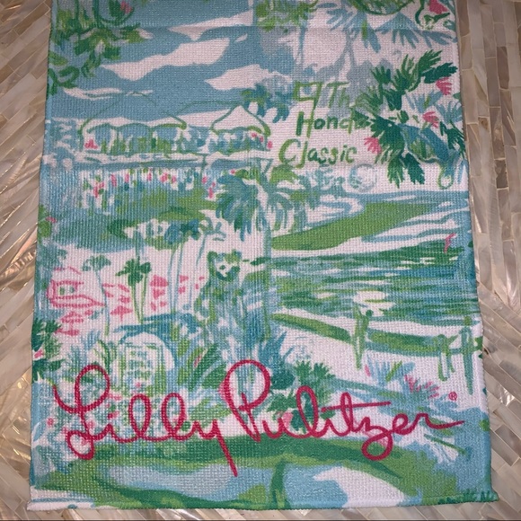 Lilly Pulitzer | Other | New Lilly Pulitzer Honda Classic Golf Towel | Poshmark